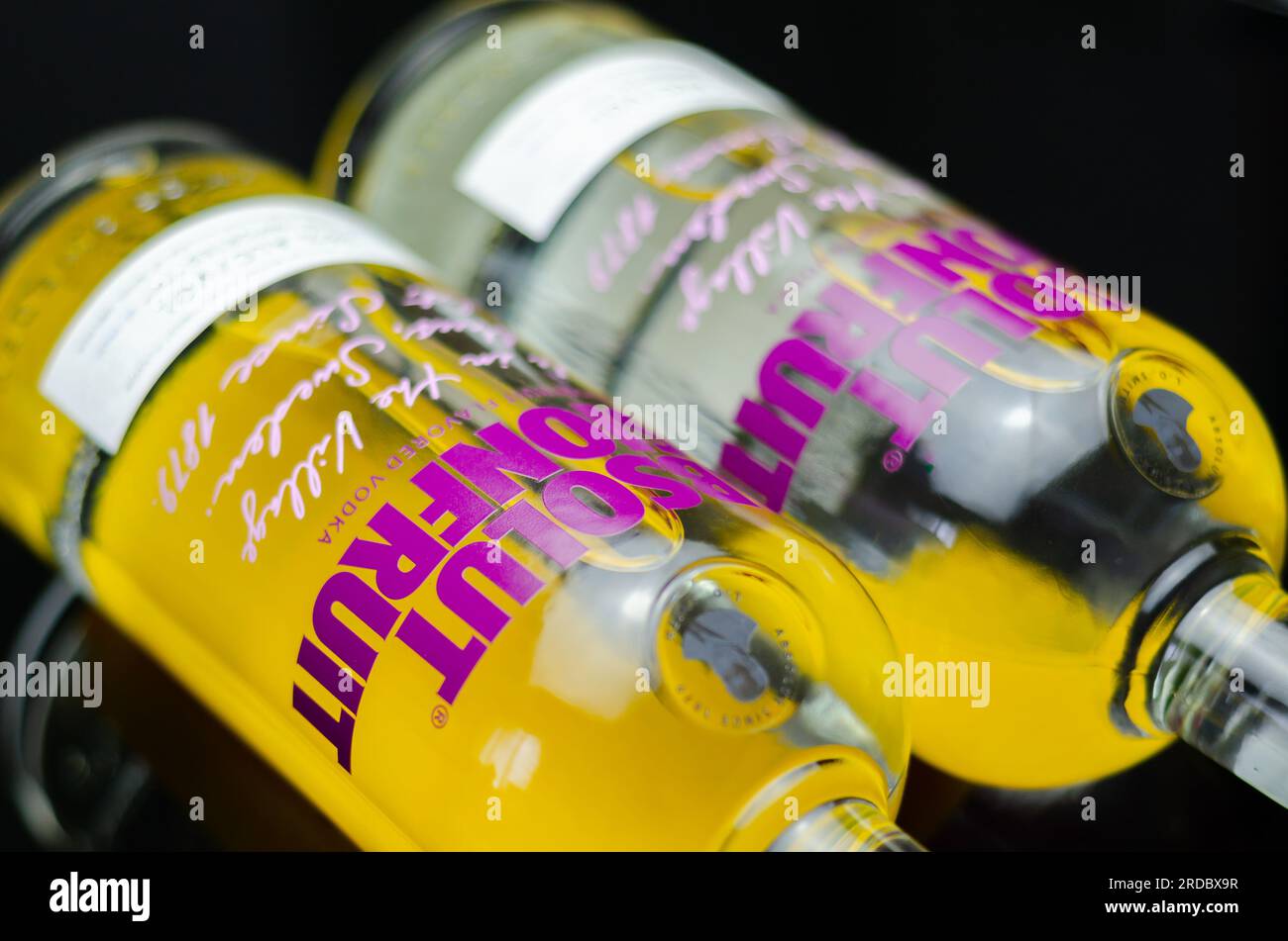 Absolut vodka logotype hi-res stock photography and images - Alamy