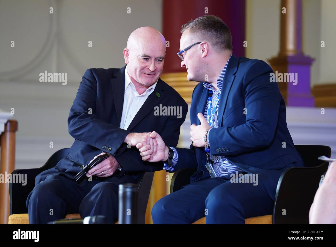 Rail, Maritime and Transport (RMT) union general secretary Mick Lynch ...