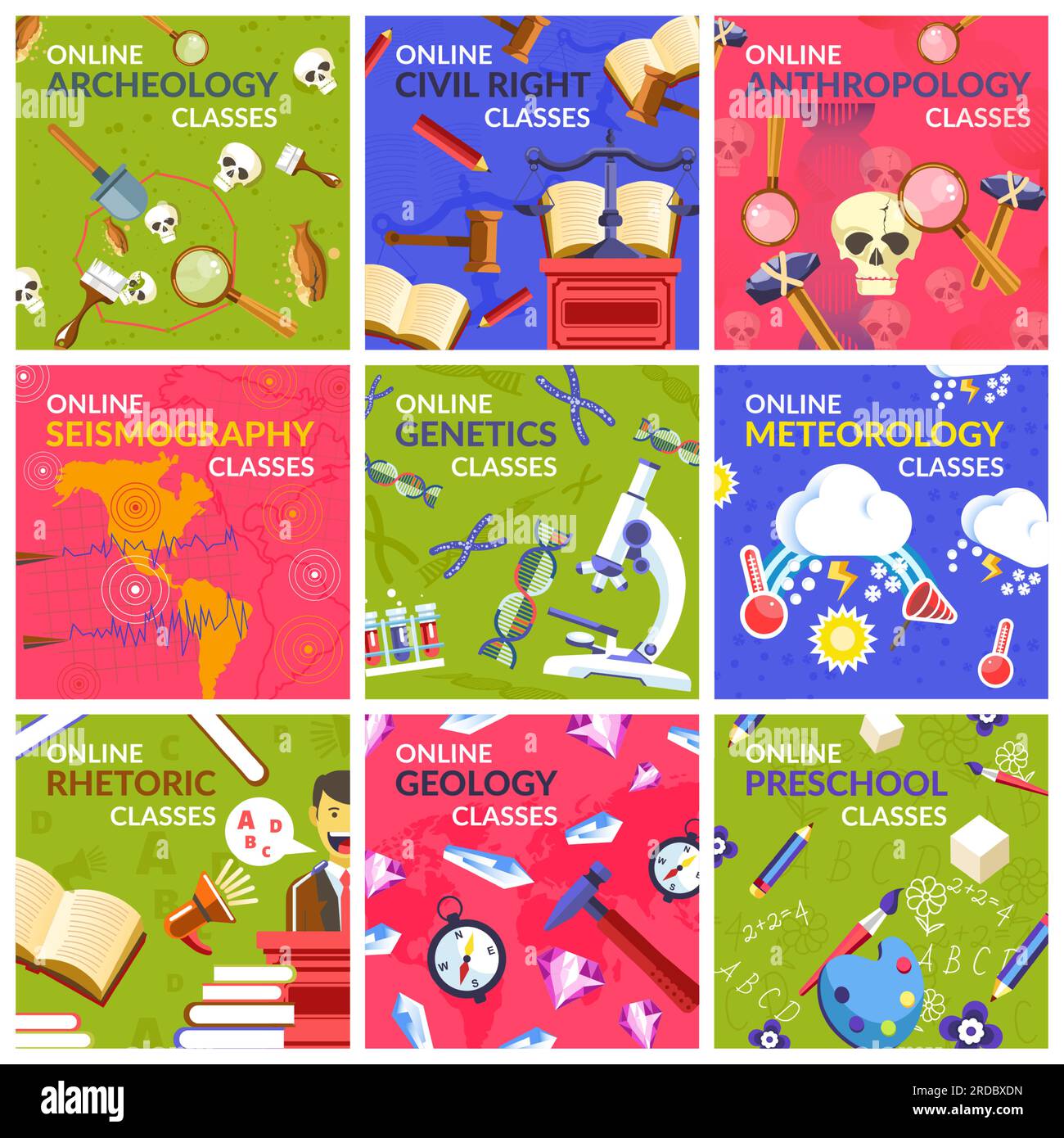 Online learning and university pandemic Stock Vector Images - Alamy