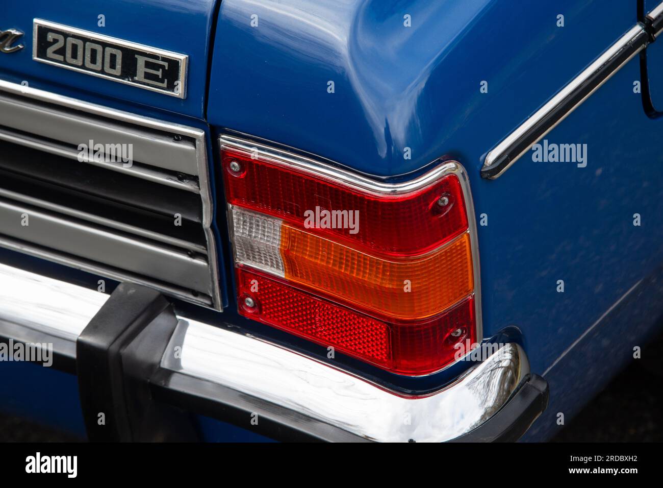 1975 Mk3 Ford Cortina 2000E classic British family car Stock Photo - Alamy