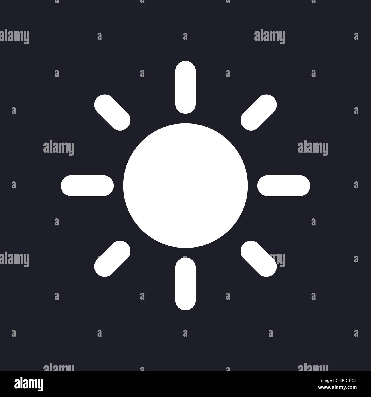 Brightness setting Stock Vector Images - Alamy