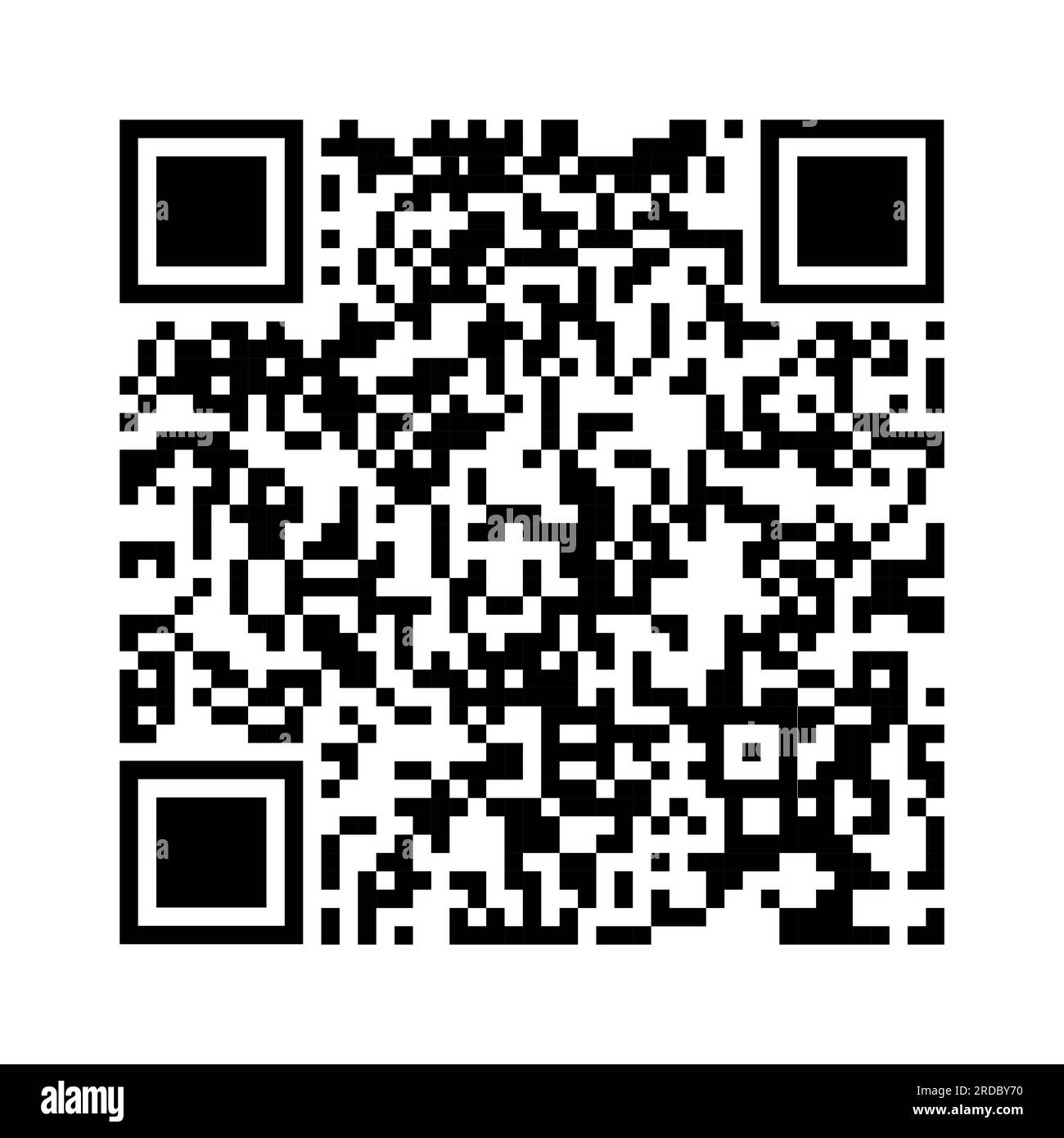 Black white QR code. Quick Response code. Marketing and inventory ...