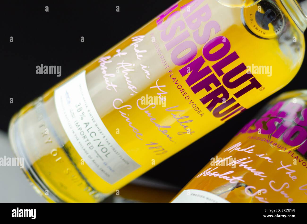 Absolut vodka logotype hi-res stock photography and images - Alamy