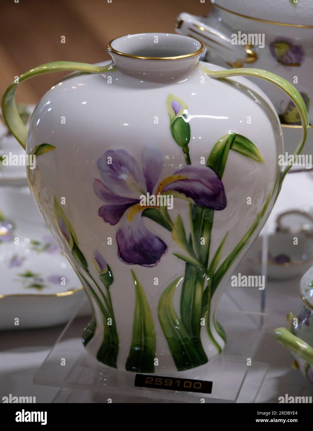 Beautiful porcelain pieces from famous Hungarian manufacture Herend ...