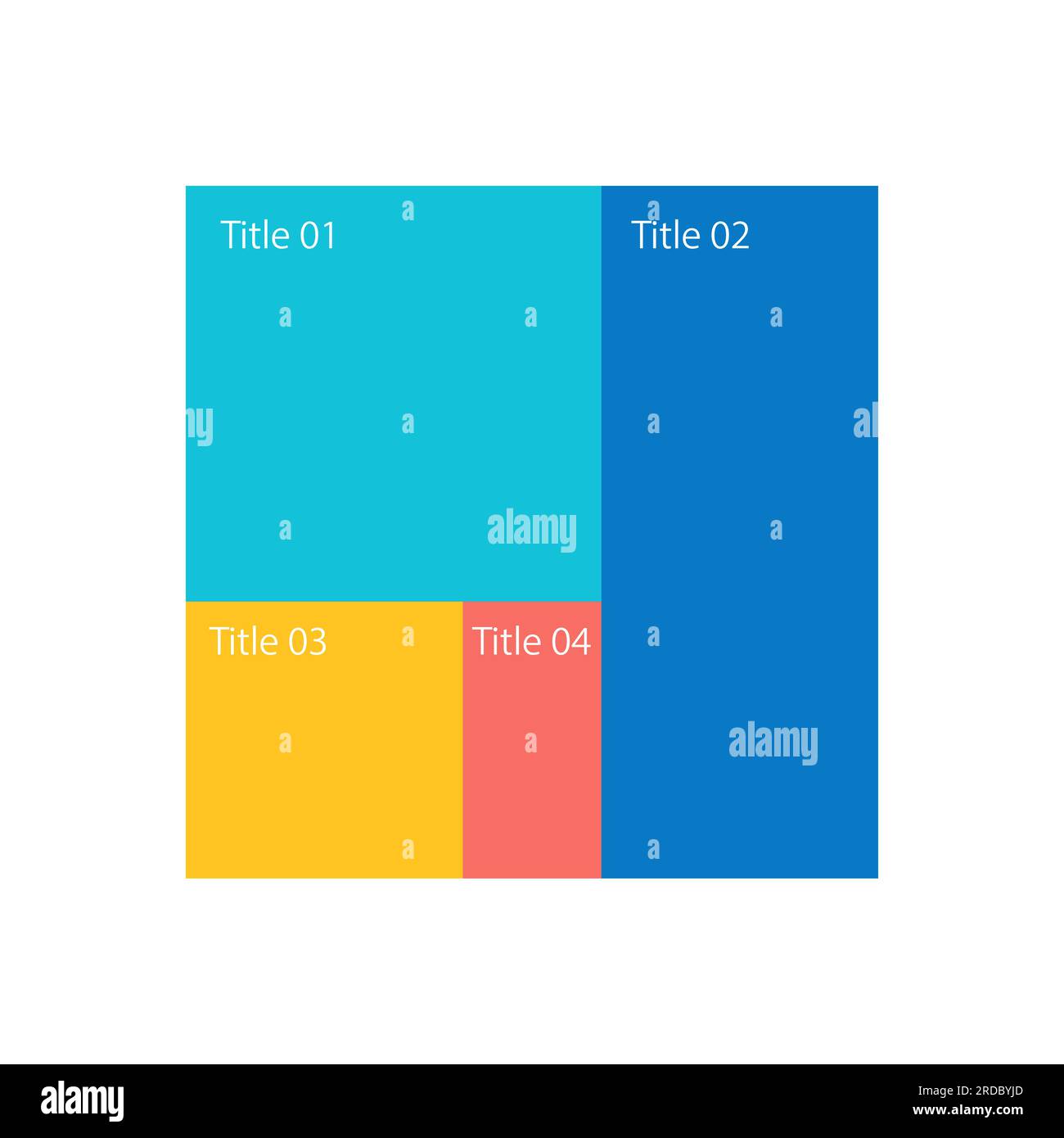 Team responsibilities and kpi tree map infographic chart design ...