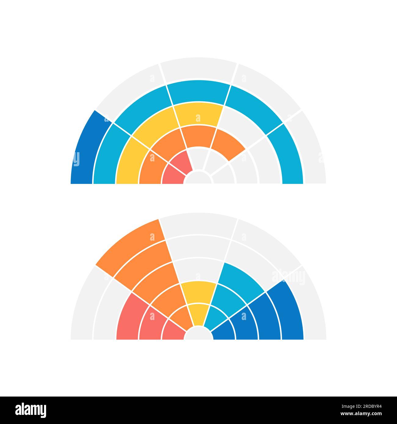 Computer Data Infographic Chart Design Element Set Stock Vector Image And Art Alamy
