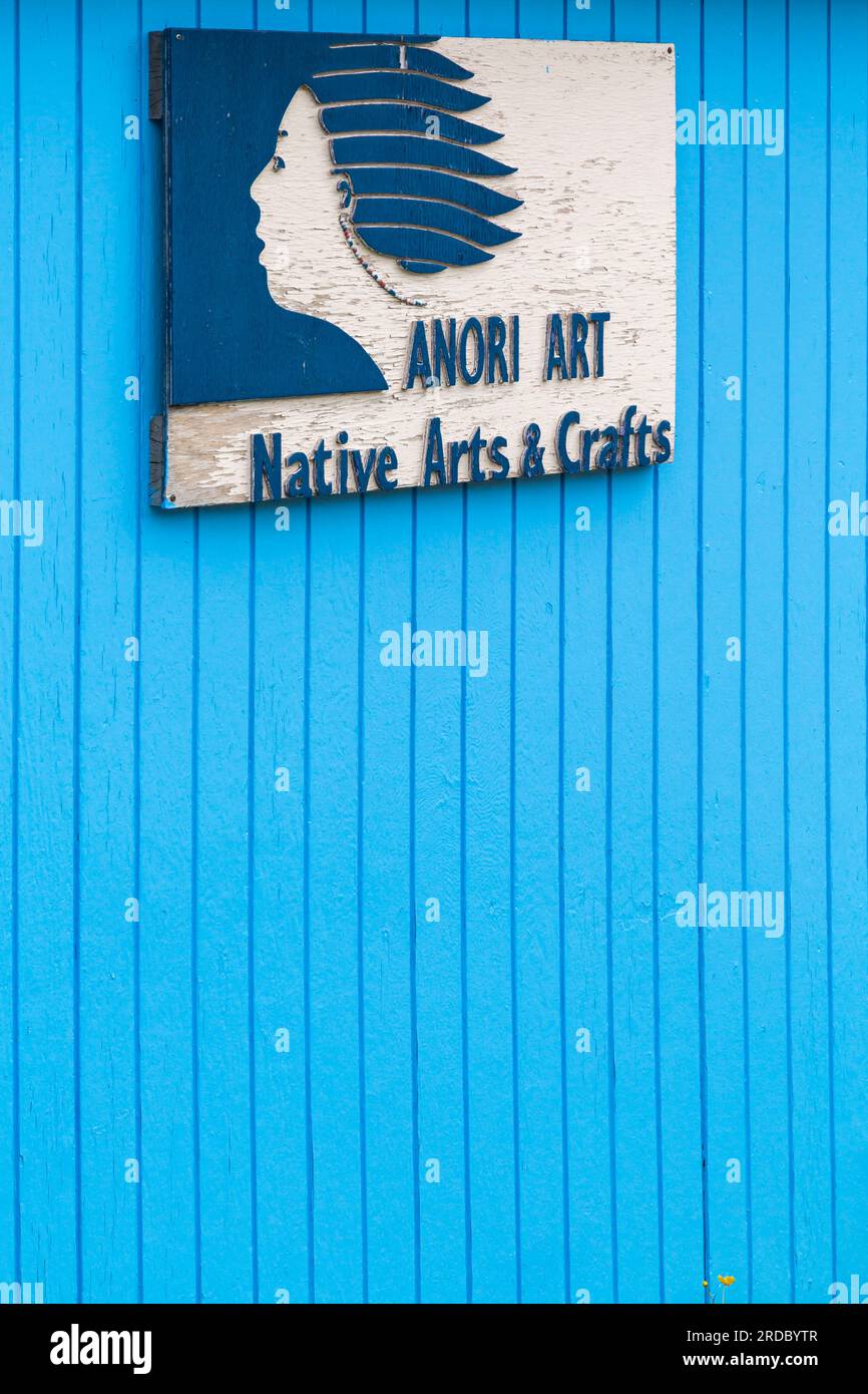 Anori Arts Native Arts & Crafts at Nuuk, Greenland in July Stock Photo ...