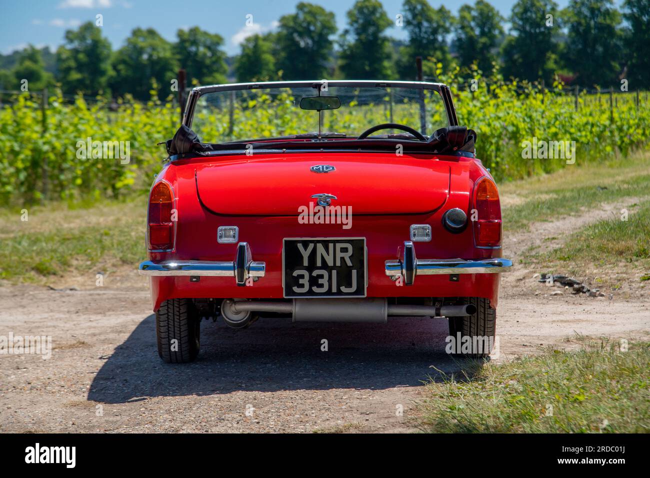 1971 MG Midget Mk3 classic British sports car Stock Photo - Alamy