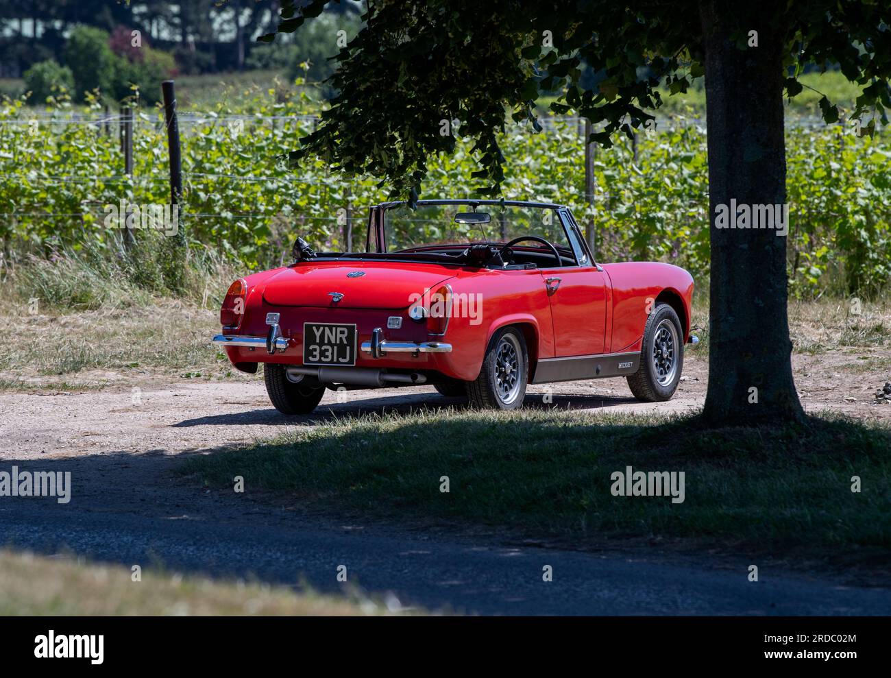 1971 MG Midget Mk3 classic British sports car Stock Photo - Alamy