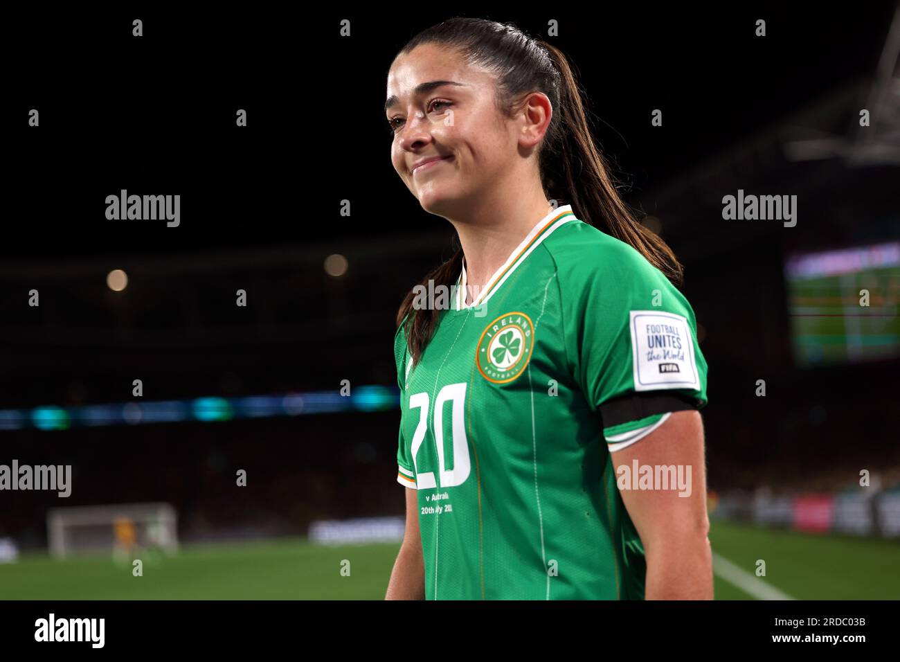 Republic of Ireland's Marissa Sheva during the FIFA Women's World Cup ...