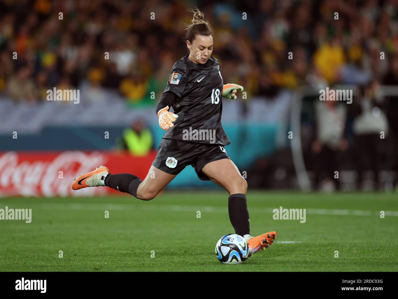 Australia goalkeeper Mackenzie Arnold during the FIFA Women's World Cup ...