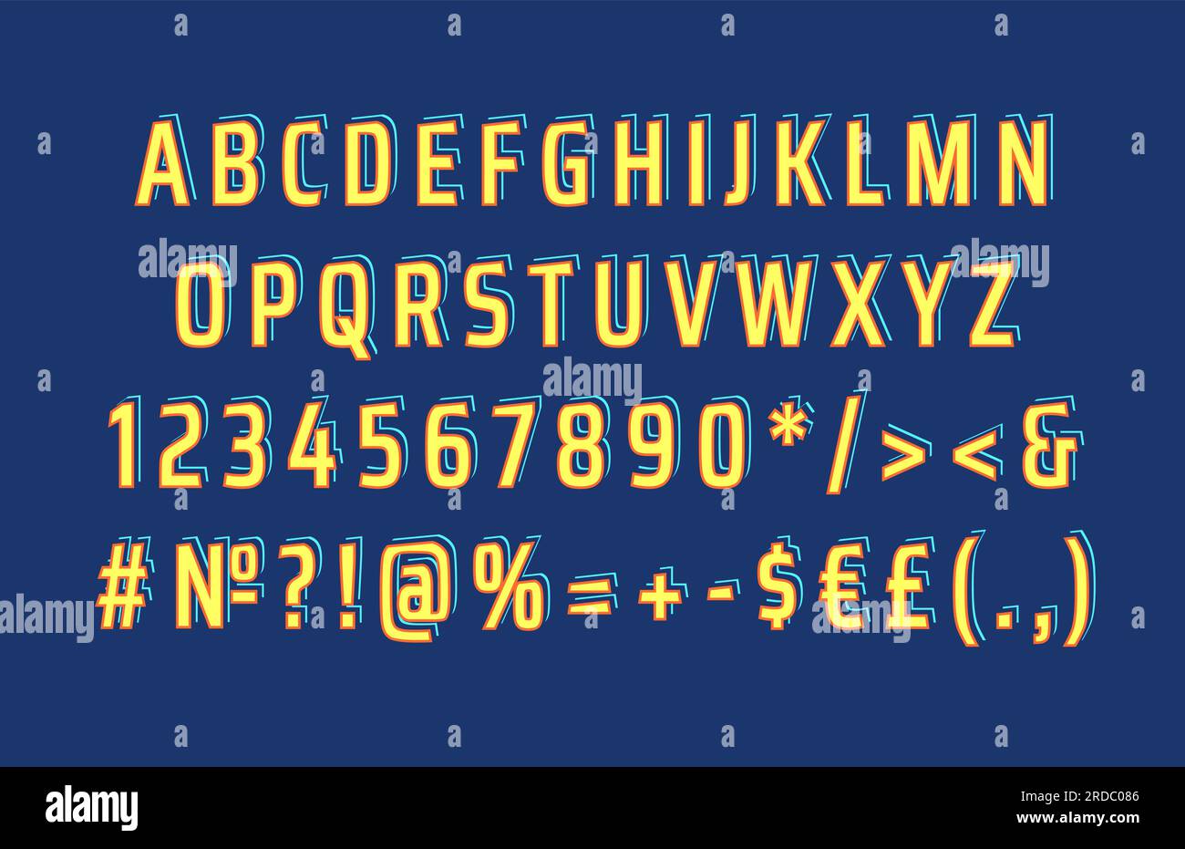 Amusing cartoon style alphabet set Stock Vector Image & Art - Alamy