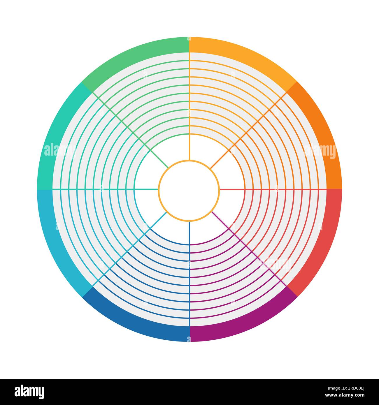 Circular abstract concentric multicolor hi-res stock photography and ...