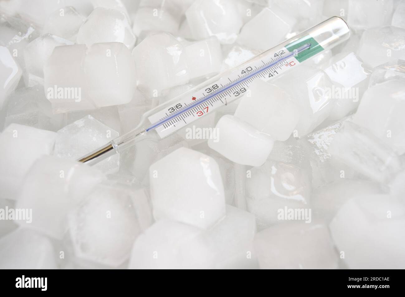 high and extreme temperatures in summer concept Stock Photo - Alamy