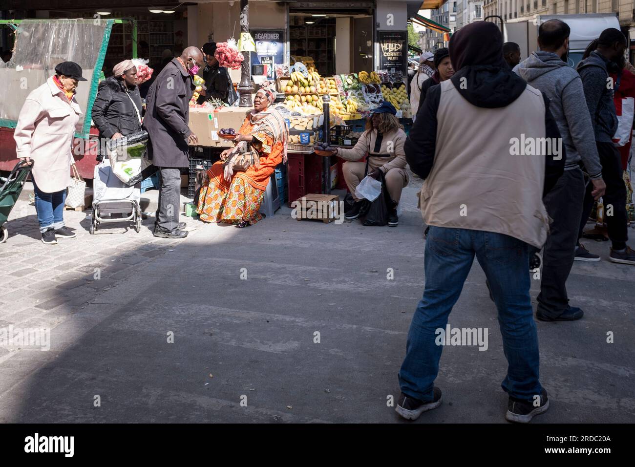 People do crowd the streets doing their shopping in the largely North ...