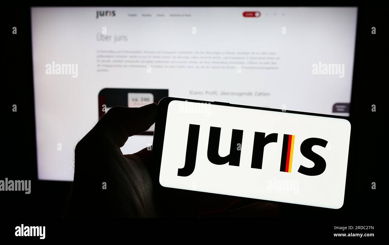 Juris logo hi-res stock photography and images - Alamy