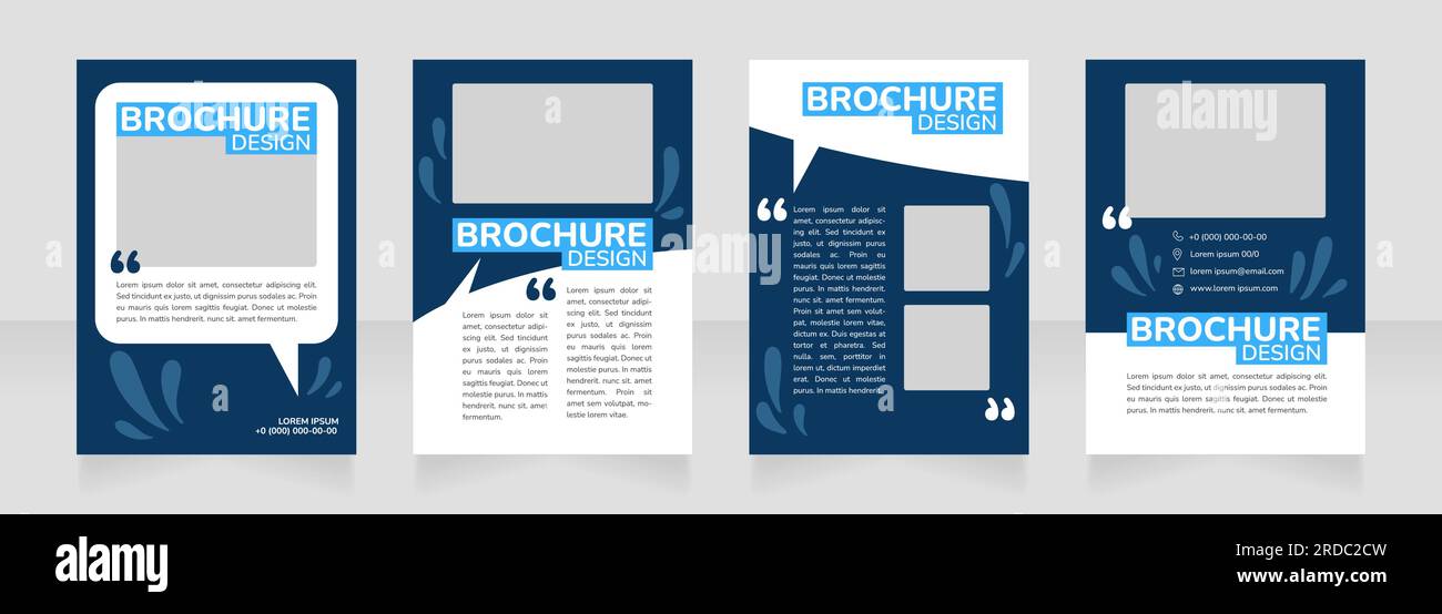 Environmental friendly blank brochure design Stock Vector Image & Art ...