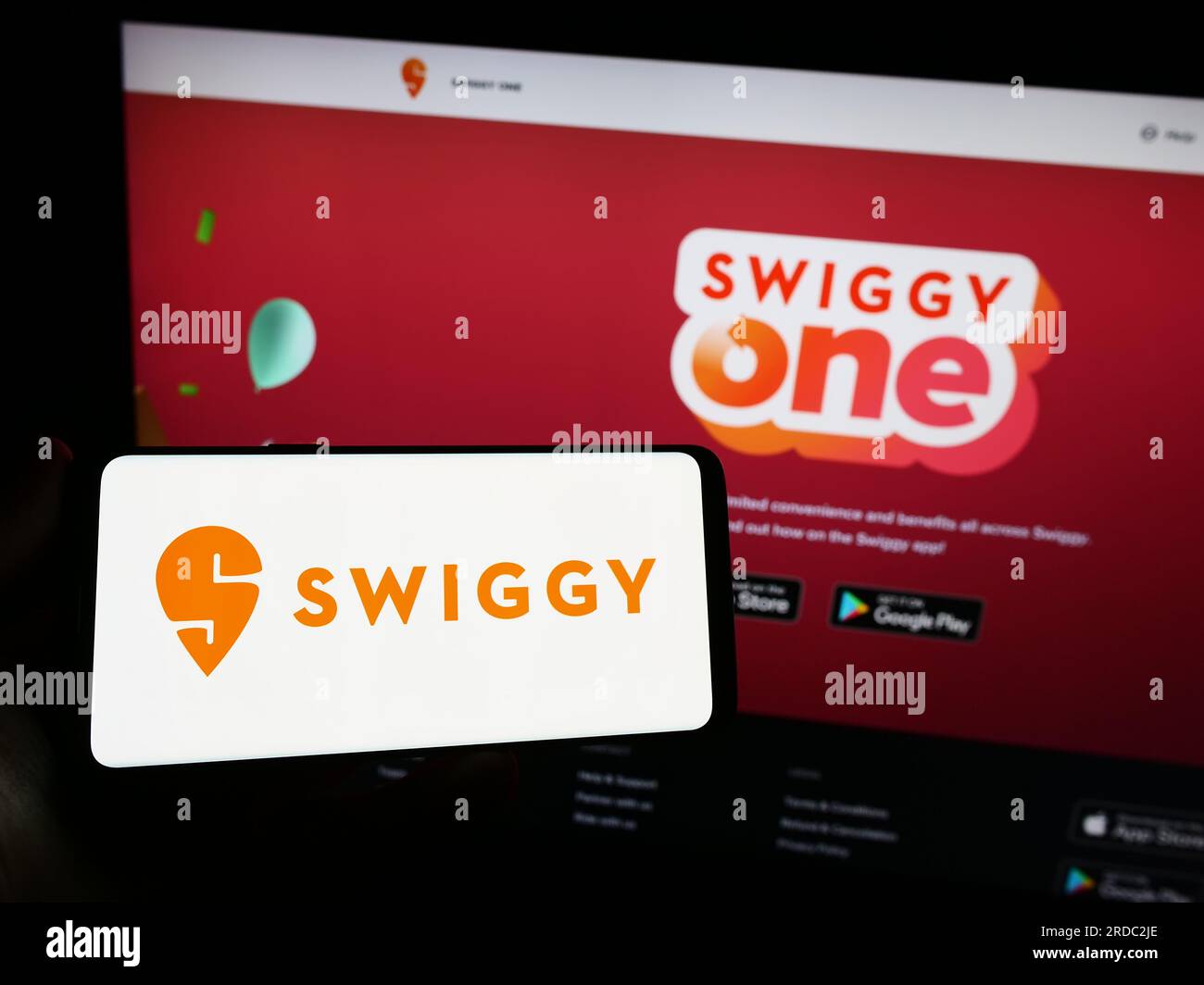 Swiggy logo hi-res stock photography and images - Alamy