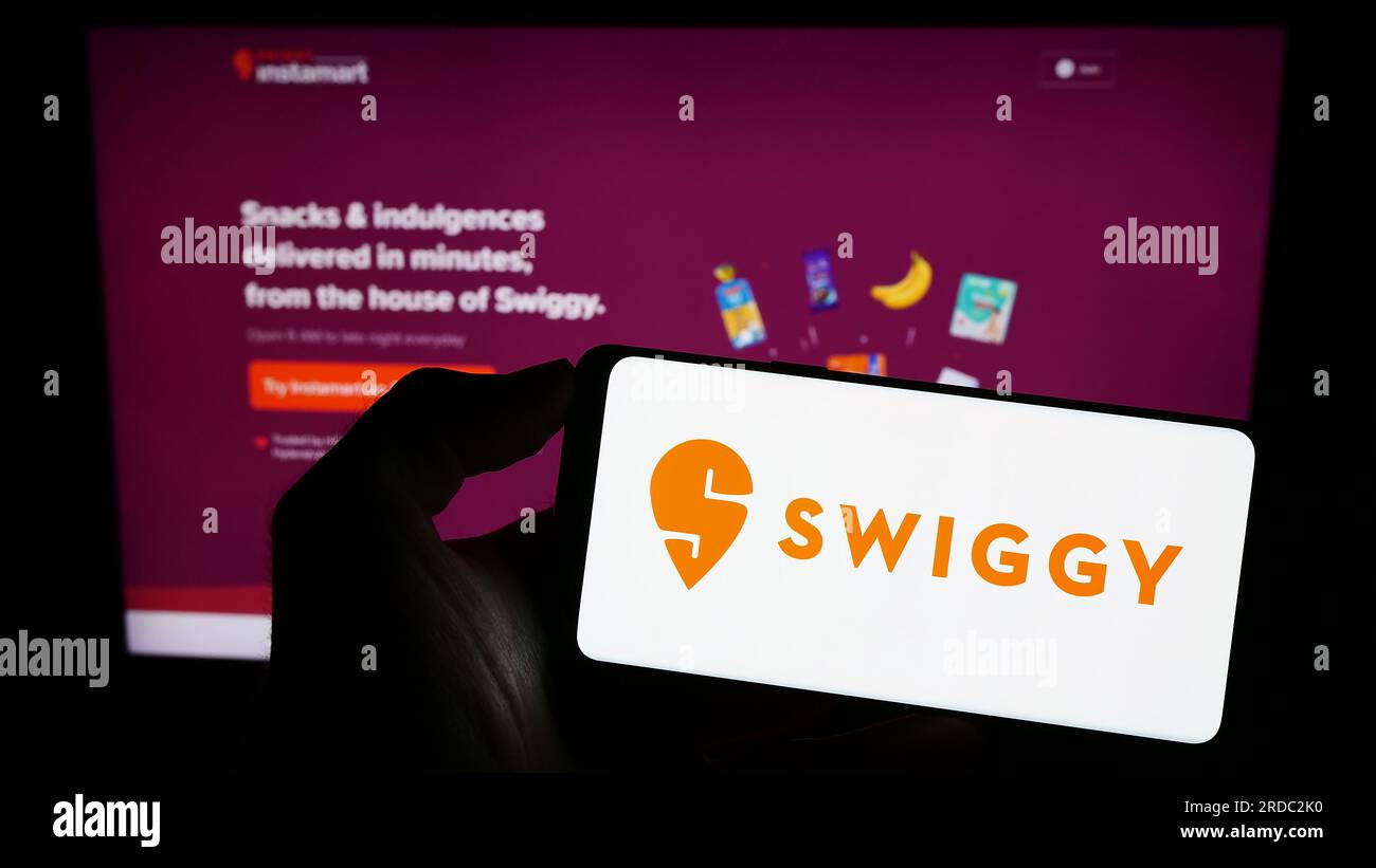 Swiggy india hi-res stock photography and images - Alamy