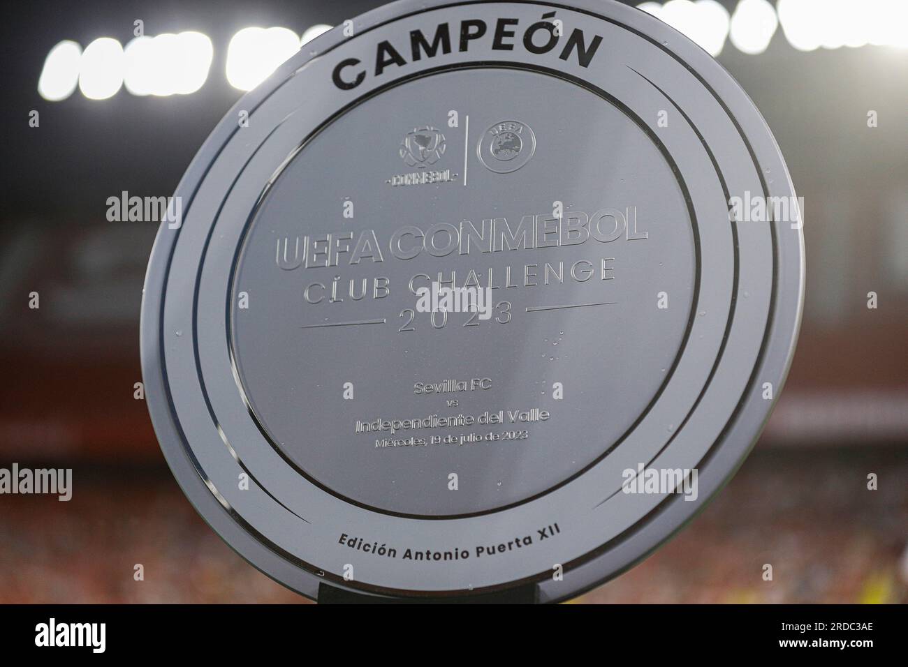 Uefa Conmebol club challenge Antonio Puerta edition during the UEFA ...