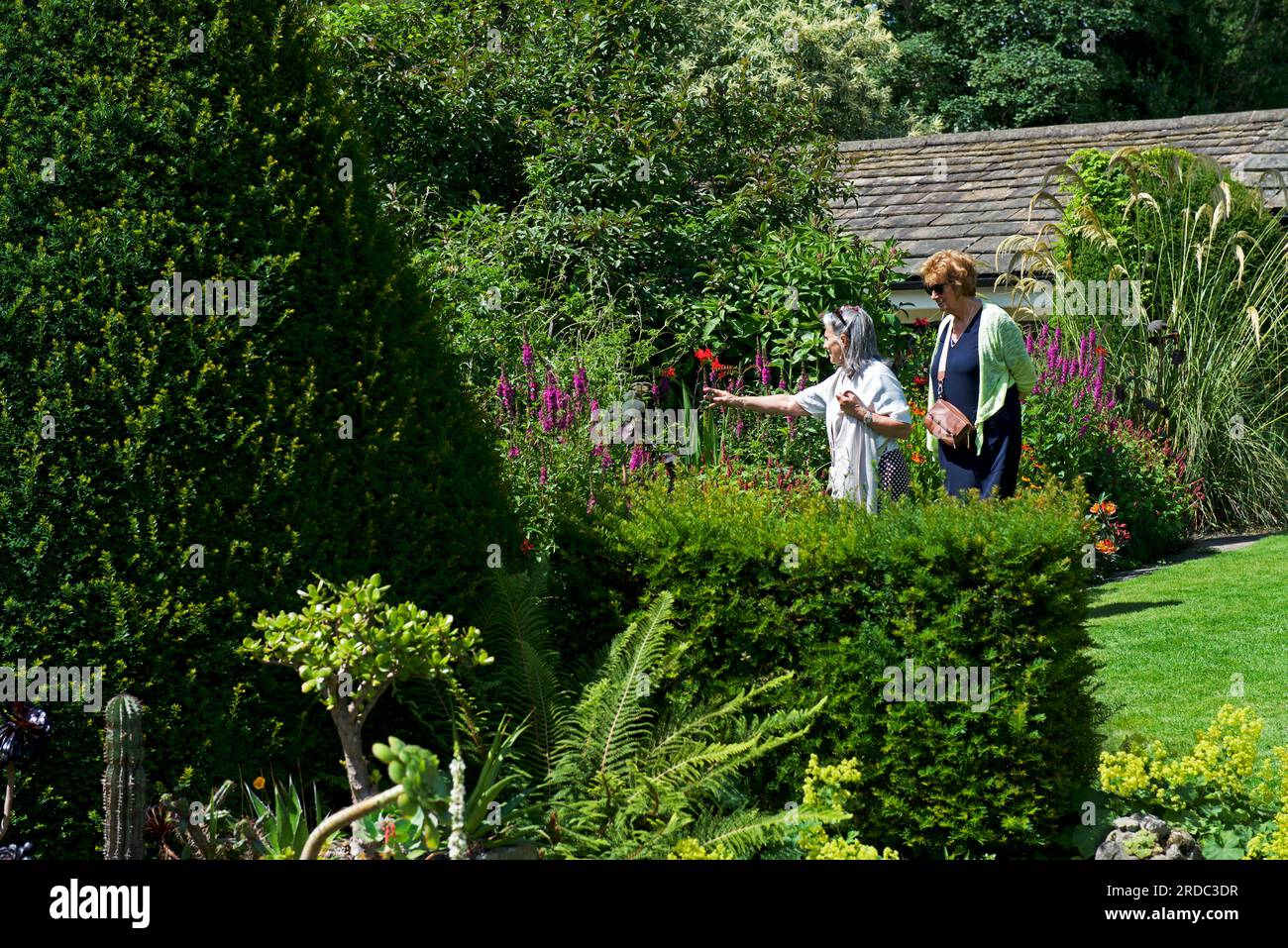 The gardens at York Gate, Adel, Leeds, open to the public, West ...