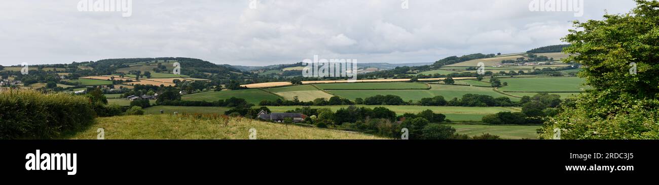 Coly Valley East Devon England uk Stock Photo - Alamy
