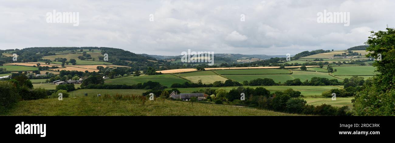 Coly Valley East Devon England uk Stock Photo - Alamy