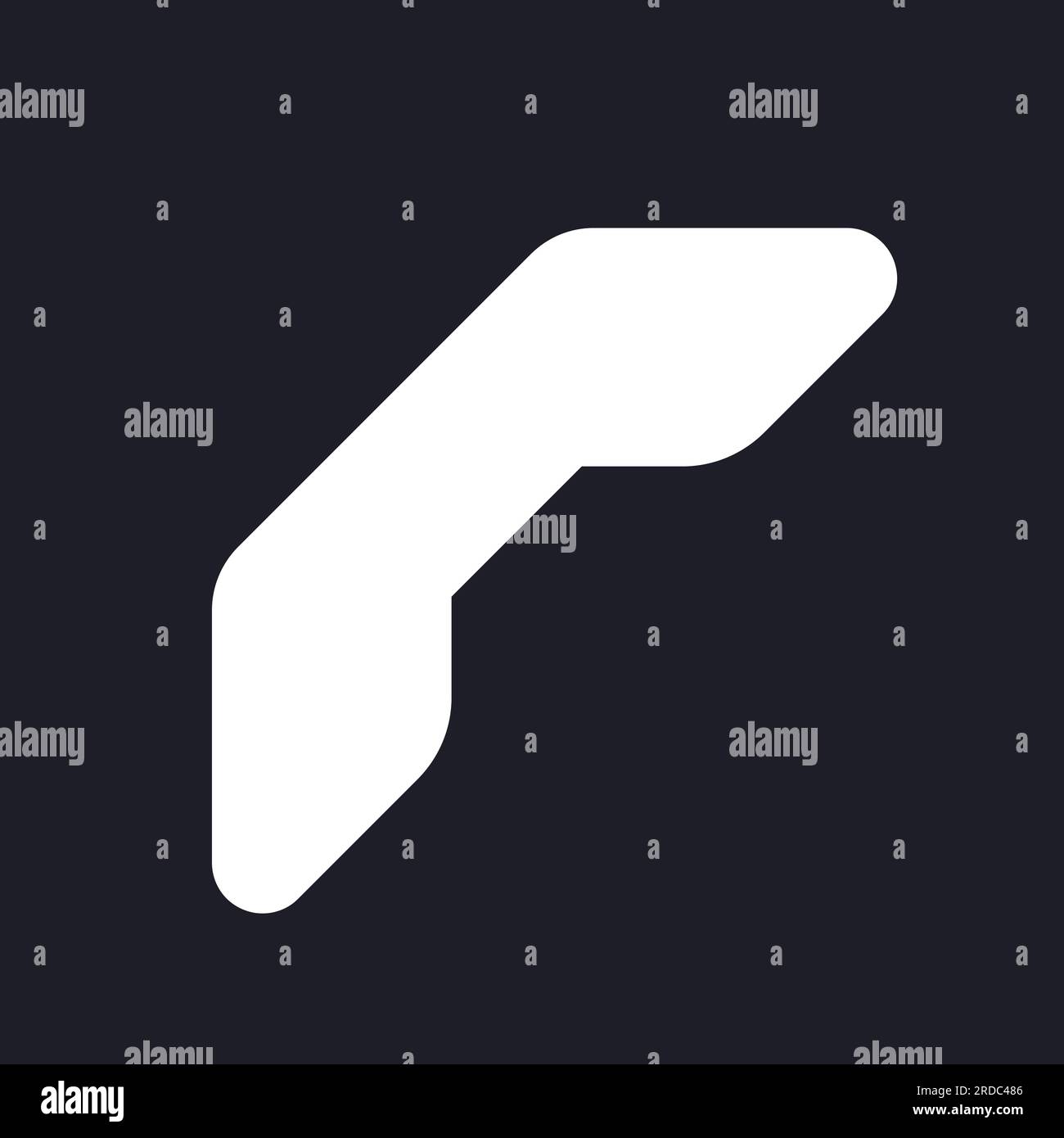 Flat ended Stock Vector Images - Alamy