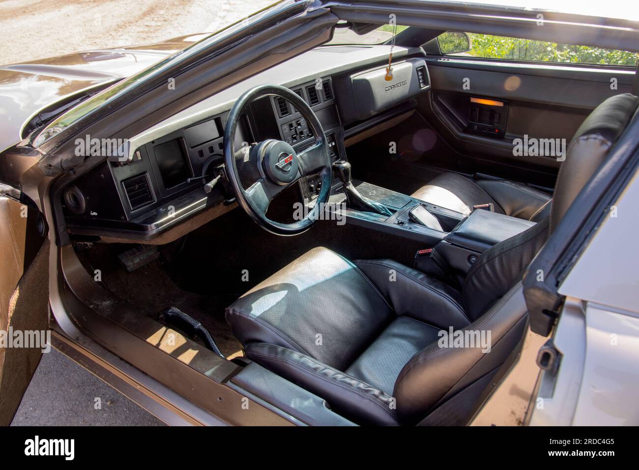 1984 C4 Corvette, American V8 sports car Stock Photo - Alamy
