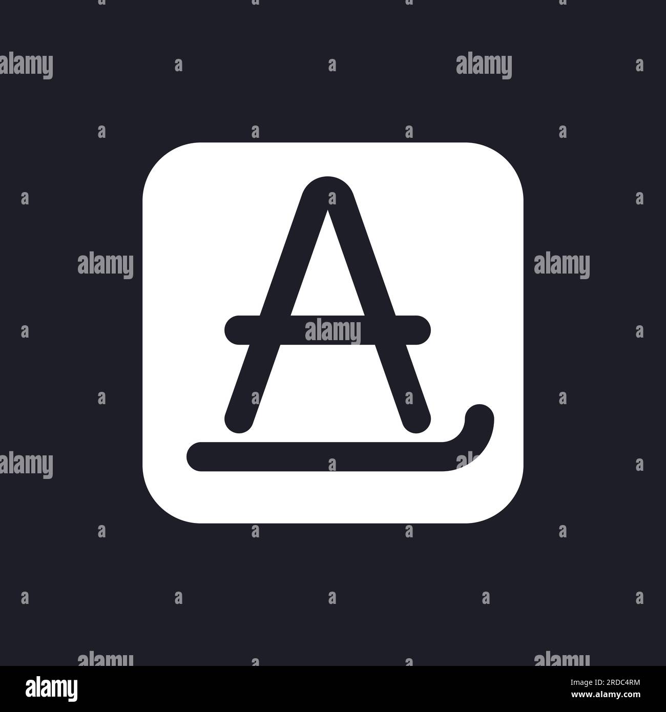 Mode font Stock Vector Images - Alamy