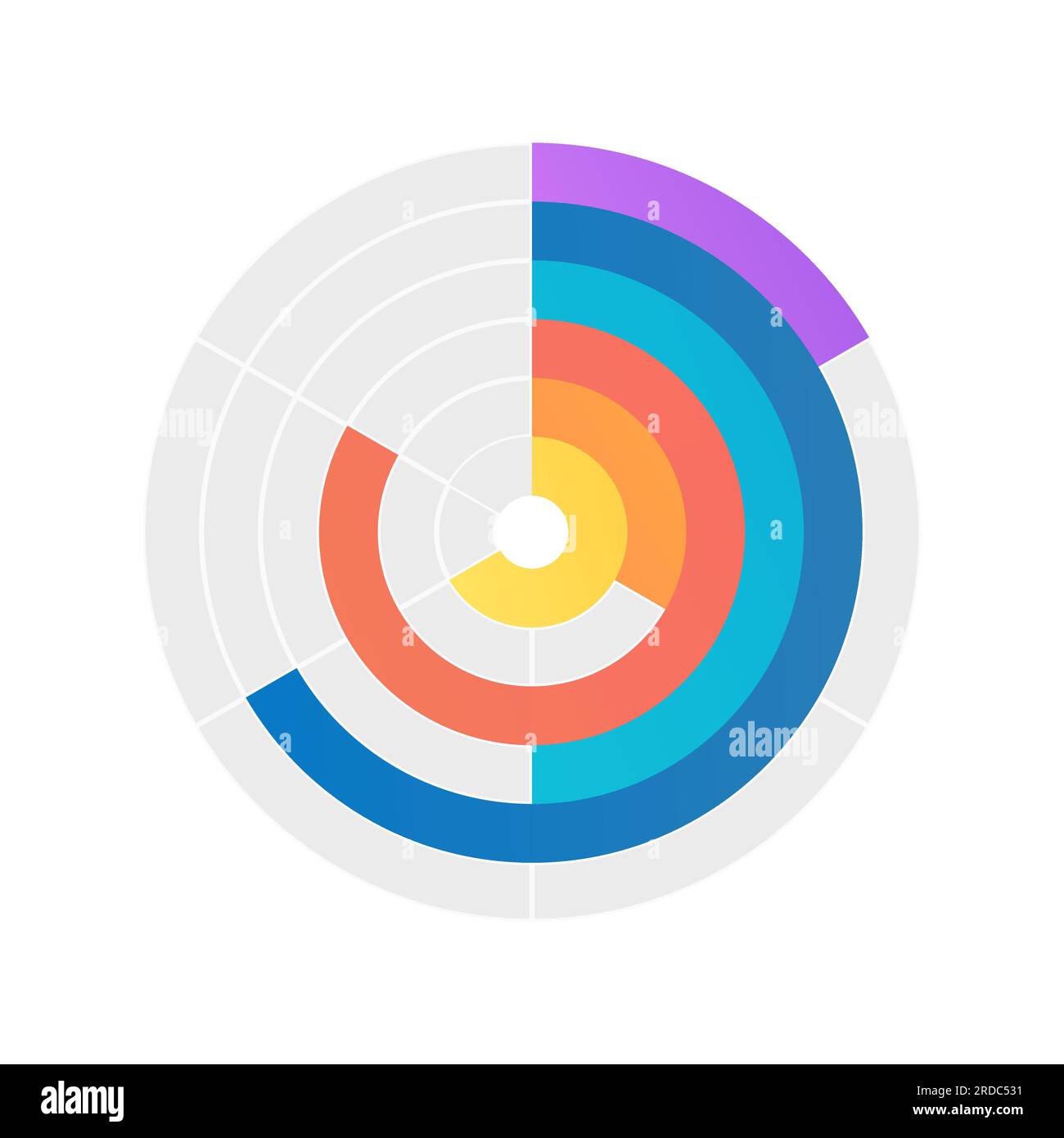 Contrastive analysis of consumer behavior infographic chart design ...
