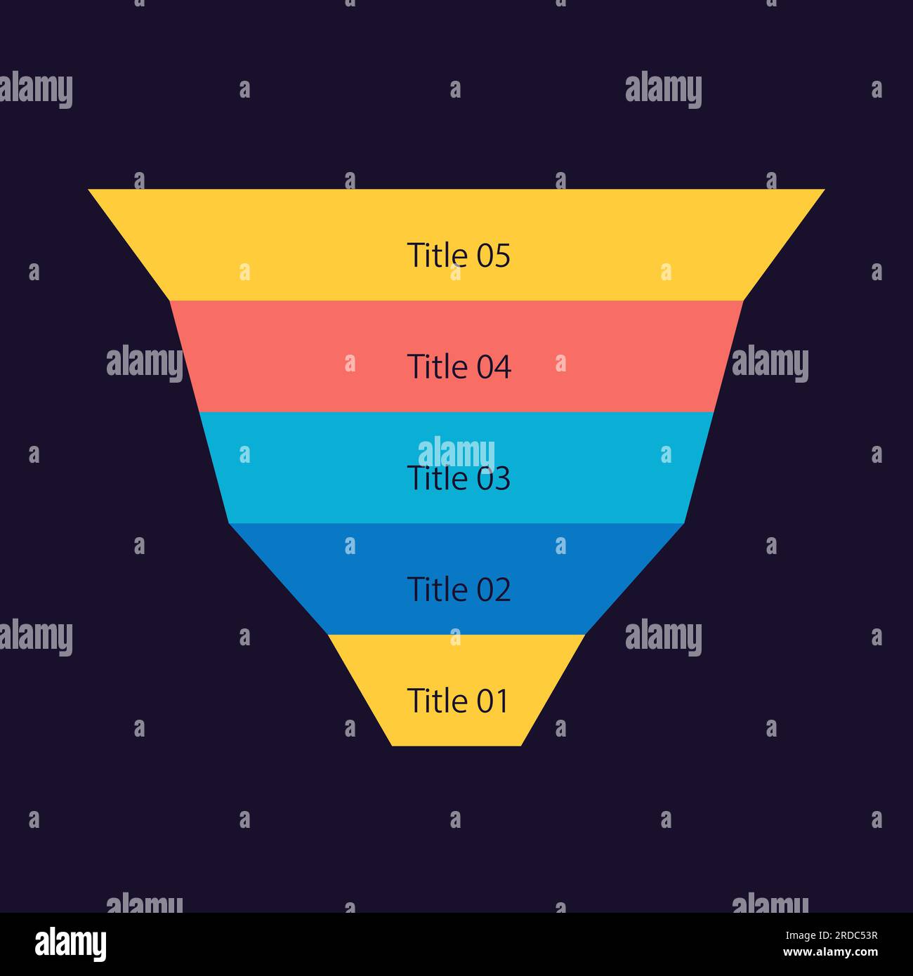 Hiring process stages infographic funnel chart design template for dark ... Hiring process stages infographic funnel chart design template for dark ...