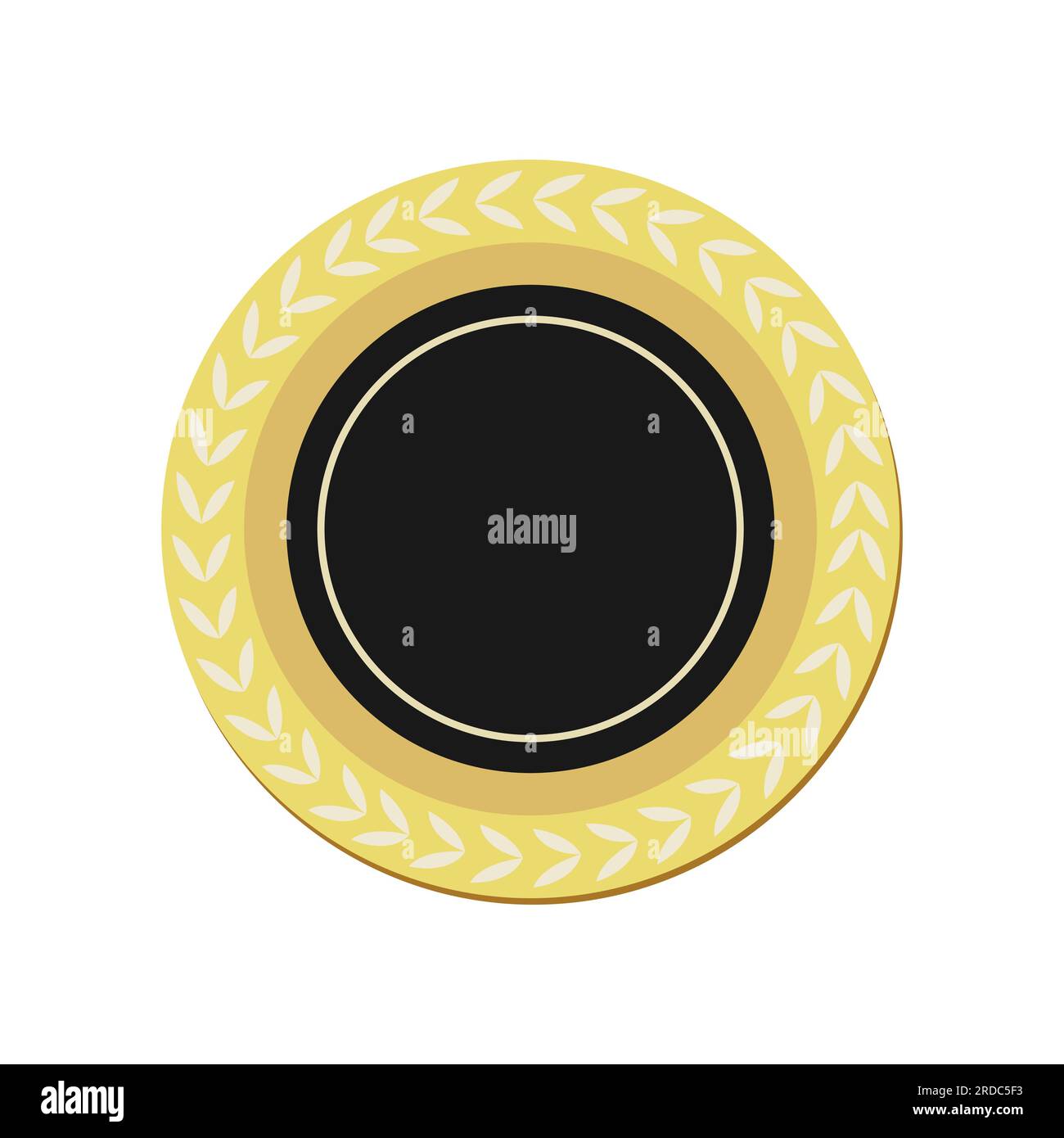 Luxury brand round stamp frame vector design Stock Vector Image & Art ...