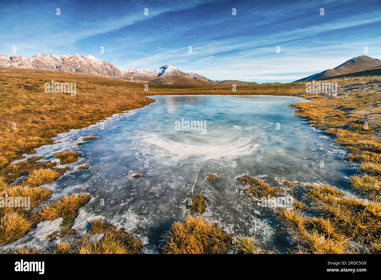 The long ice Stock Photo - Alamy