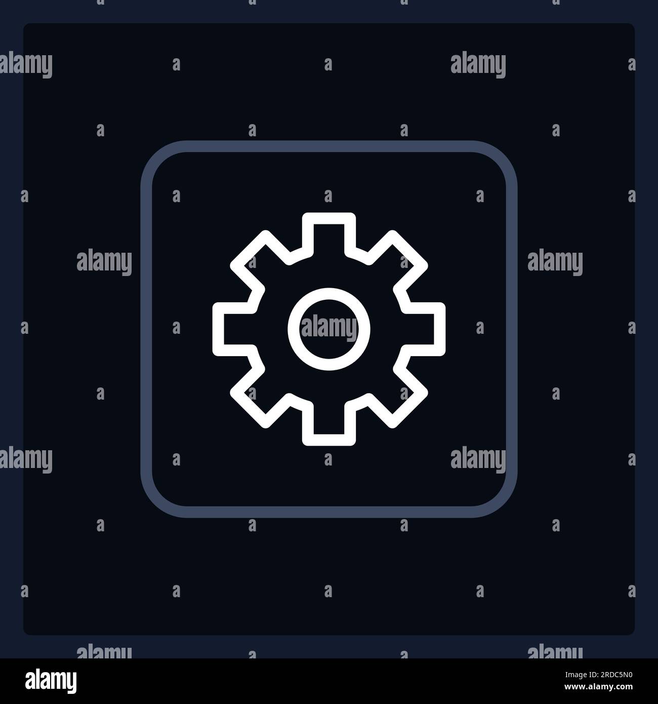 Normal Settings Button Ui Element Template Stock Vector Image And Art Alamy