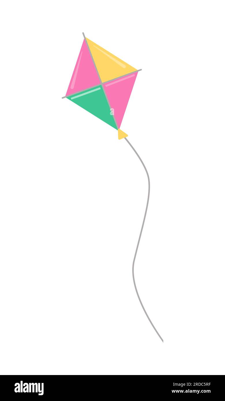 Flying kite brochure element design Stock Vector Image & Art - Alamy