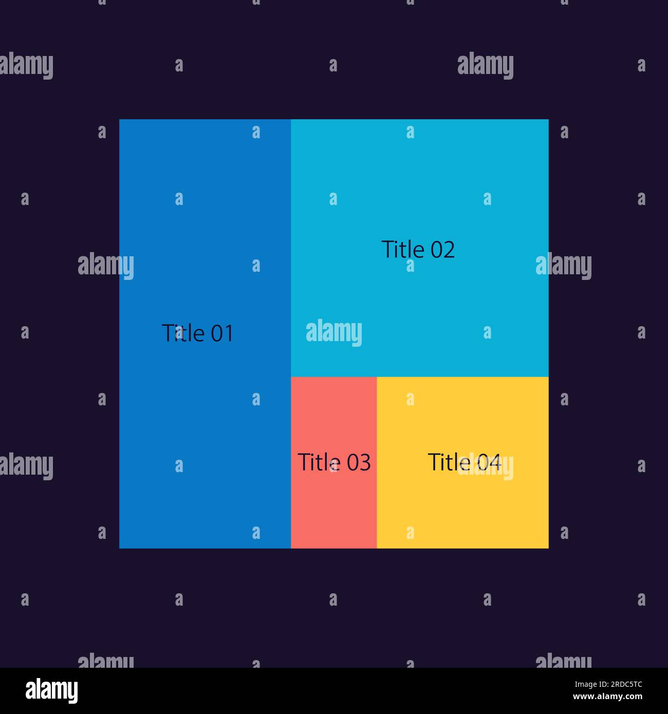 Company departments structure tree map infographic chart design ...
