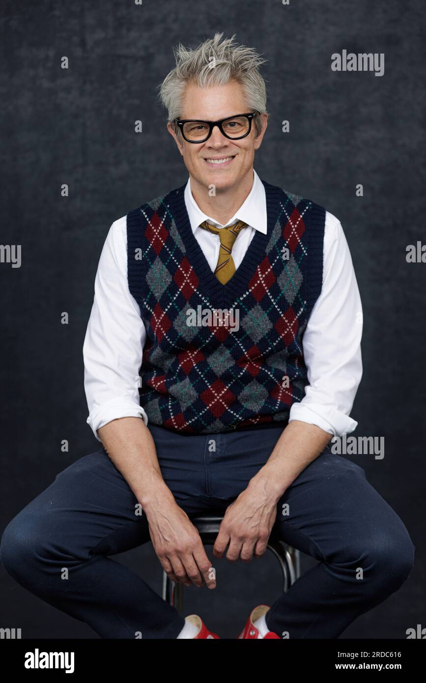 Johnny Knoxville poses for a portrait in Los Angeles on June 15, 2023 ...