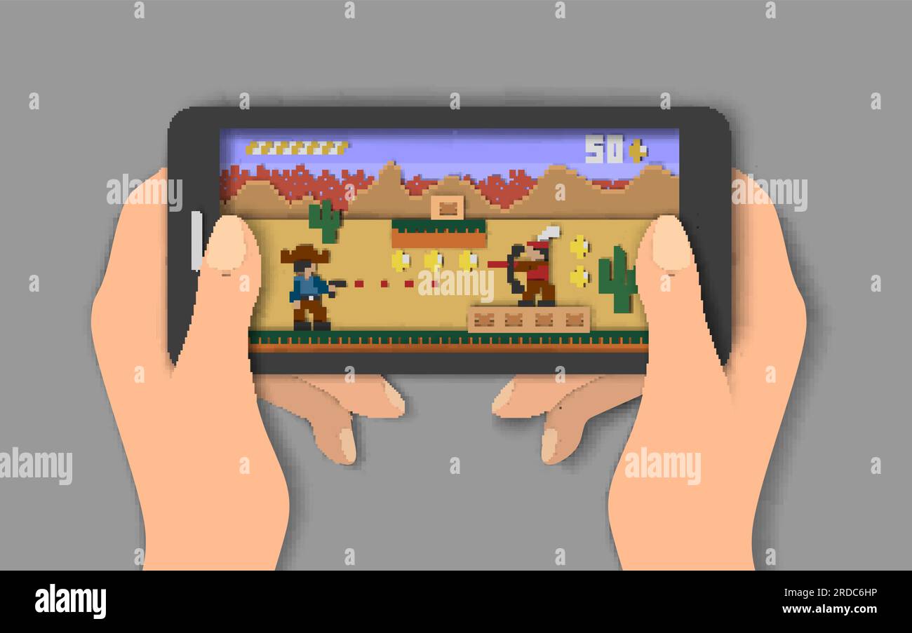 Mobile shooter hi-res stock photography and images - Alamy