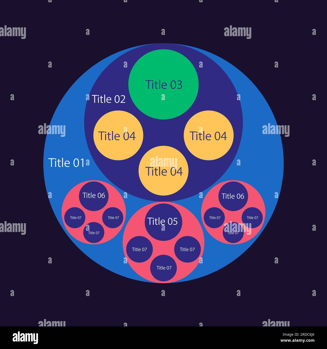 Marketing detailed strategy nested circle infographic design template ... Marketing detailed strategy nested circle infographic design template ...