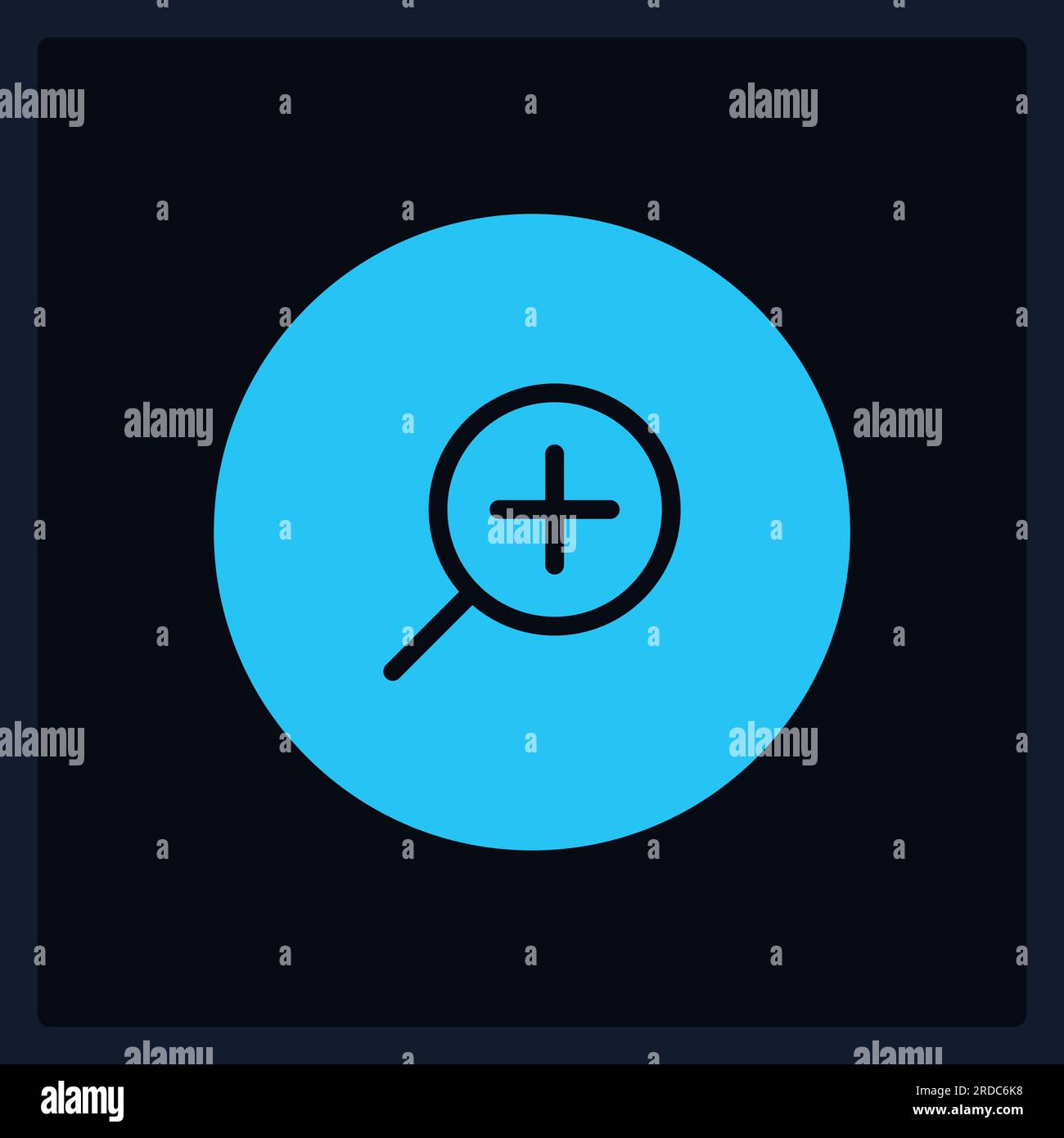 Active zoom in button UI element template Stock Vector Image & Art - Alamy