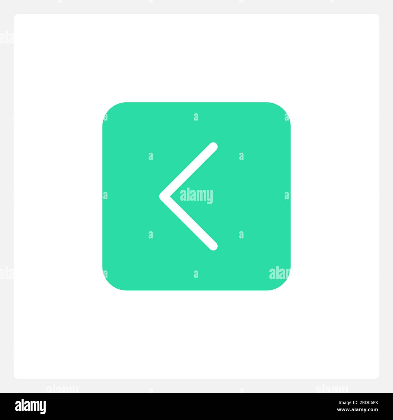 Active left arrow button UI element template Stock Vector Image & Art - Alamy