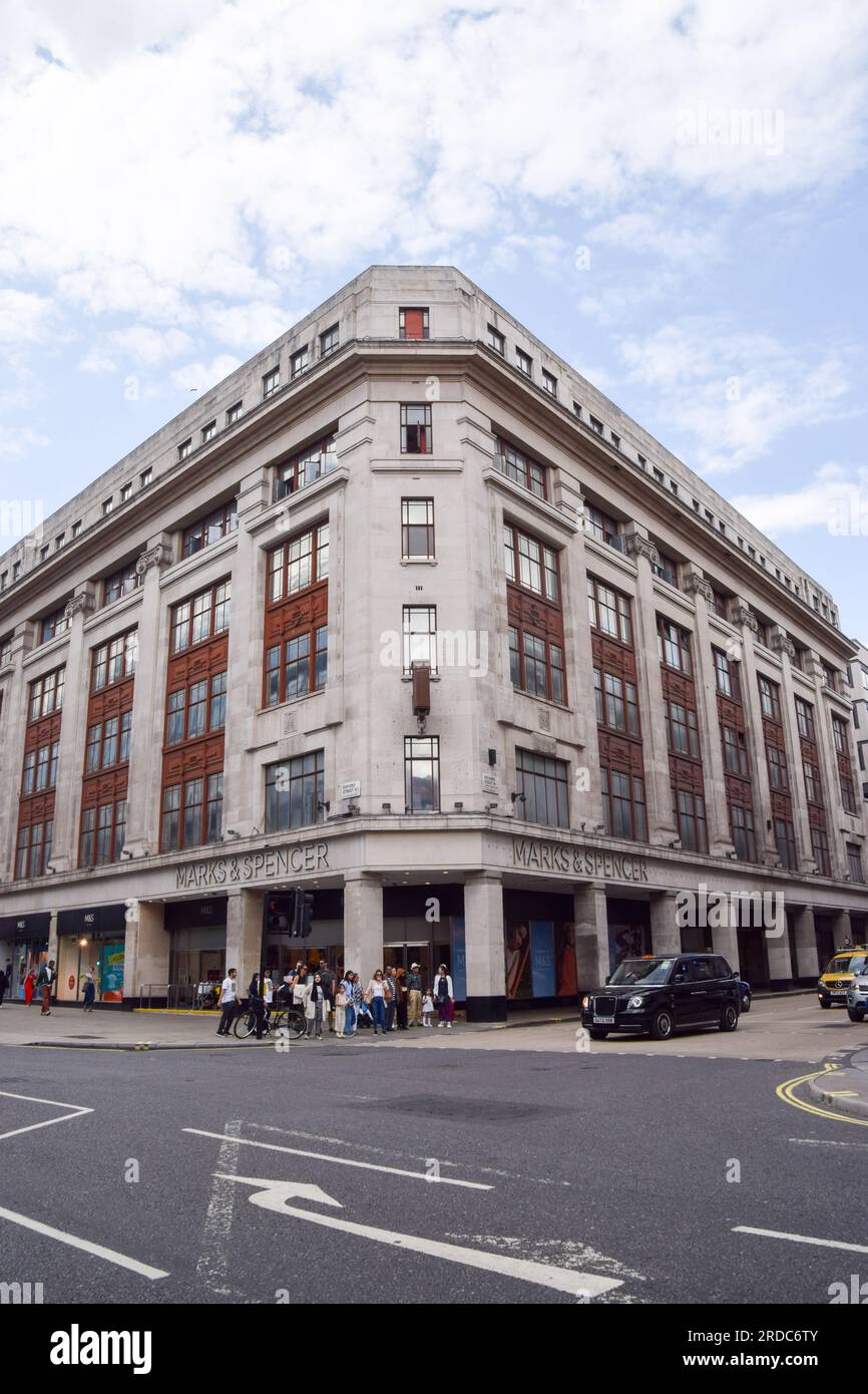 London, England, UK. 20th July, 2023. The permission for Marks ...
