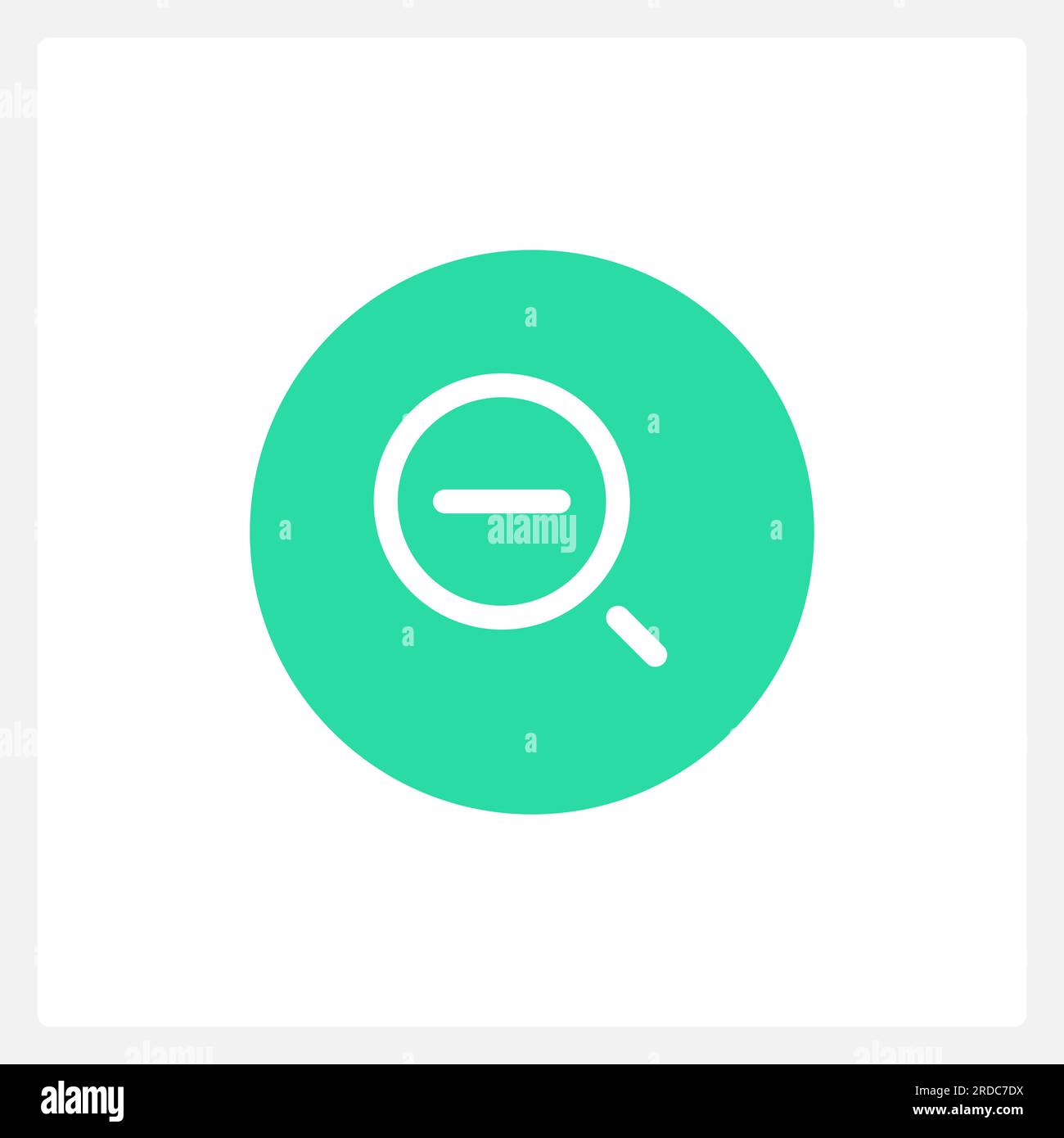 Active zoom minus button UI element template Stock Vector Image & Art - Alamy