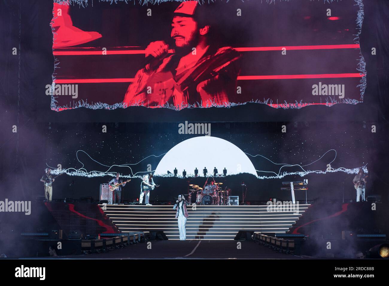Torino, Italia. 19 2023. the Italian band Pinguini Tattici Nucleari ...