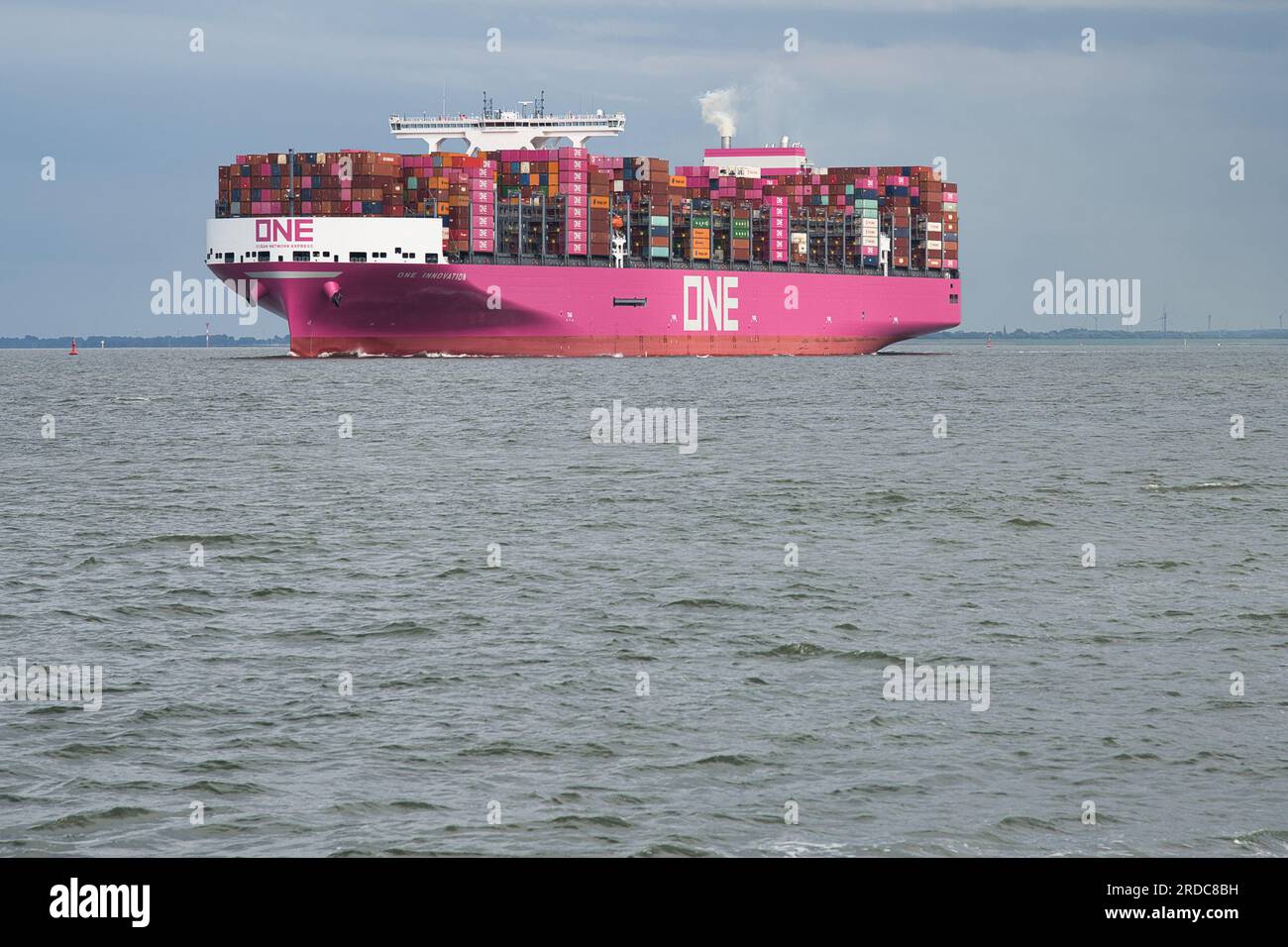 Nordsee, North sea, Cuxhaven, Niedersachsen, lower saxony, Container ...