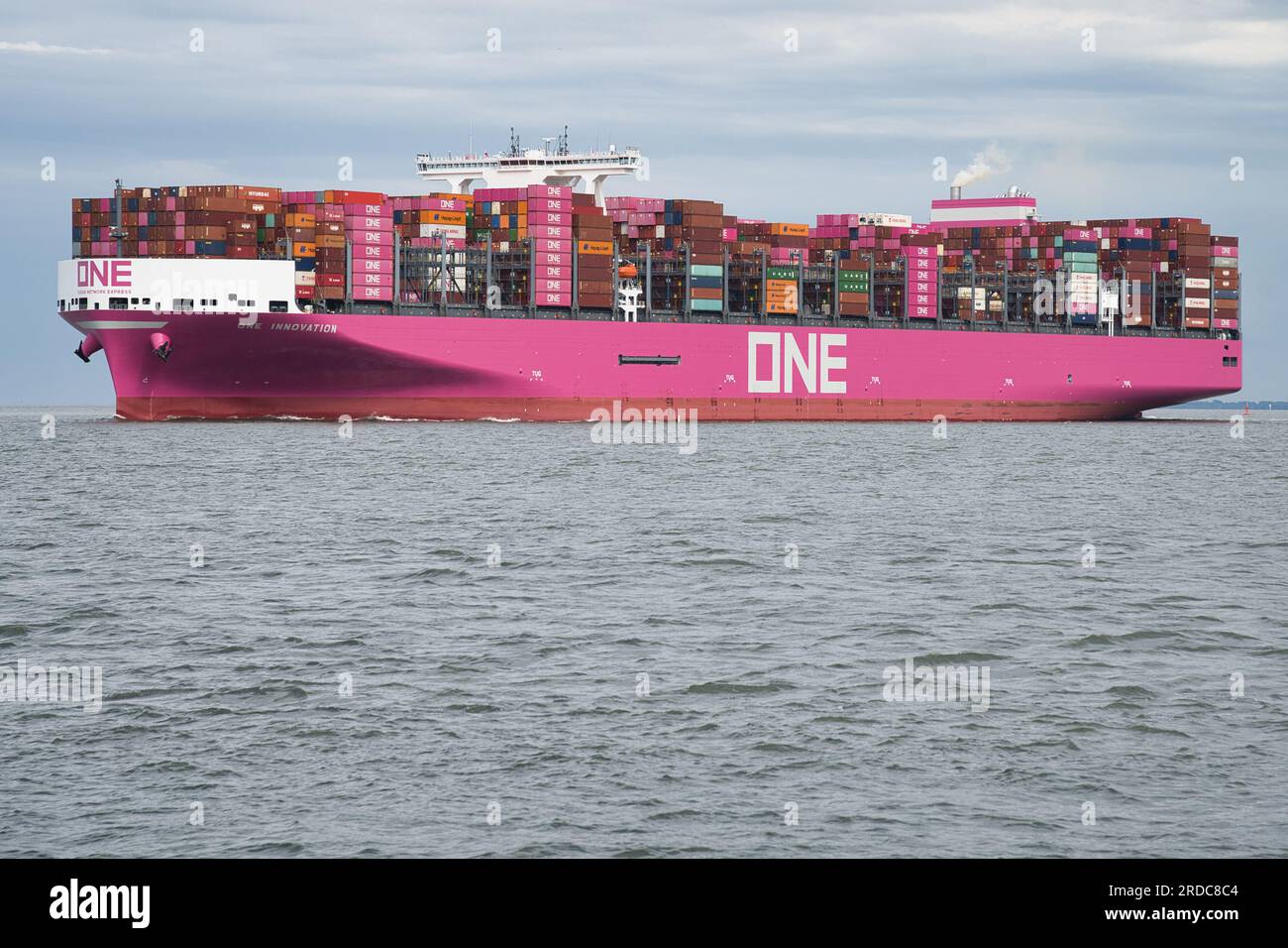 Nordsee, North sea, Cuxhaven, Niedersachsen, lower saxony, Container ...