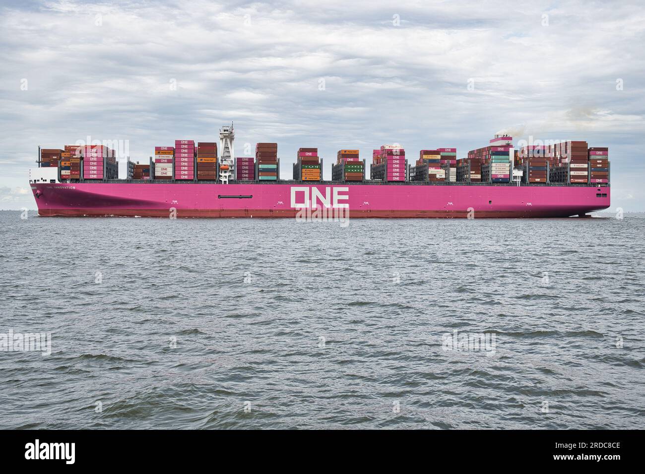 Nordsee, North sea, Cuxhaven, Niedersachsen, lower saxony, Container ...