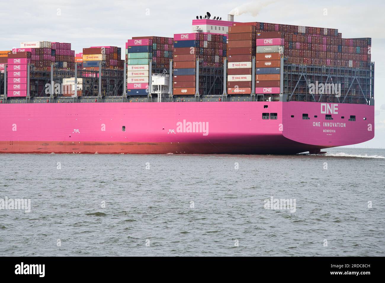 Nordsee, North sea, Cuxhaven, Niedersachsen, lower saxony, Container ...