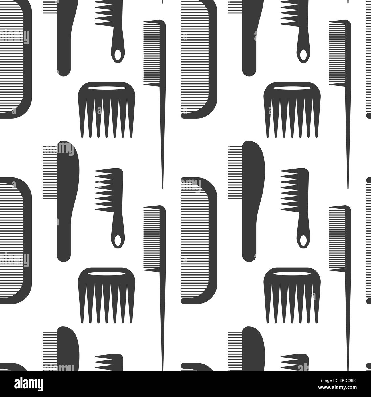 Combing hair plastic Stock Vector Images - Alamy